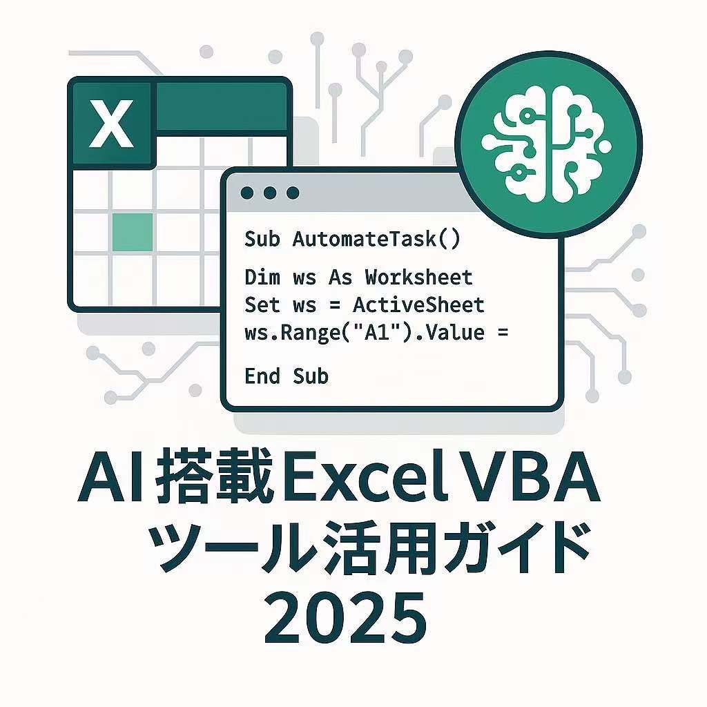 AIで進化するExcel業務：VBA自動化ツール活用ガイド2025