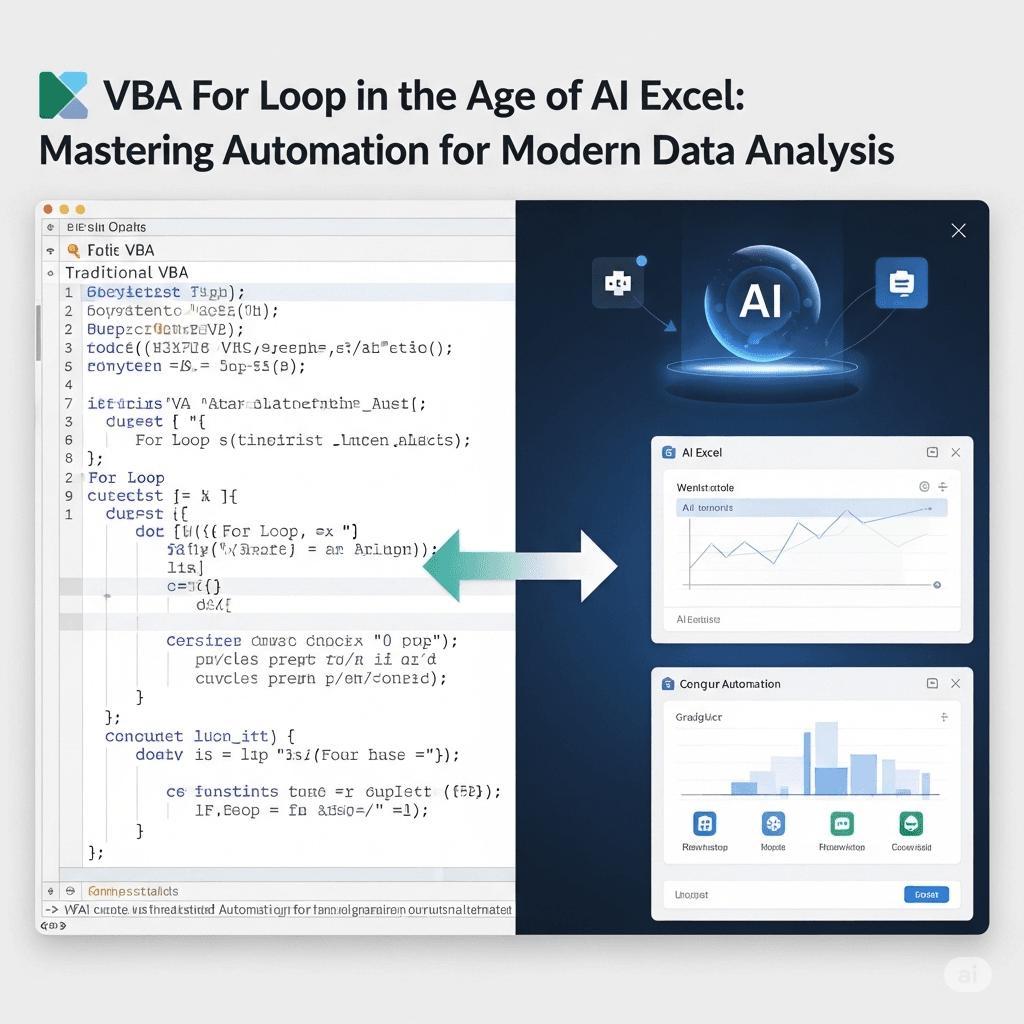 VBA For Loop in the Age of AI Excel: Mastering Automation for Modern Data Analysis